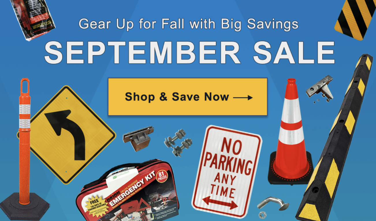 September Sale is Ending Soon, Act now! - Traffic Safety Resource Center