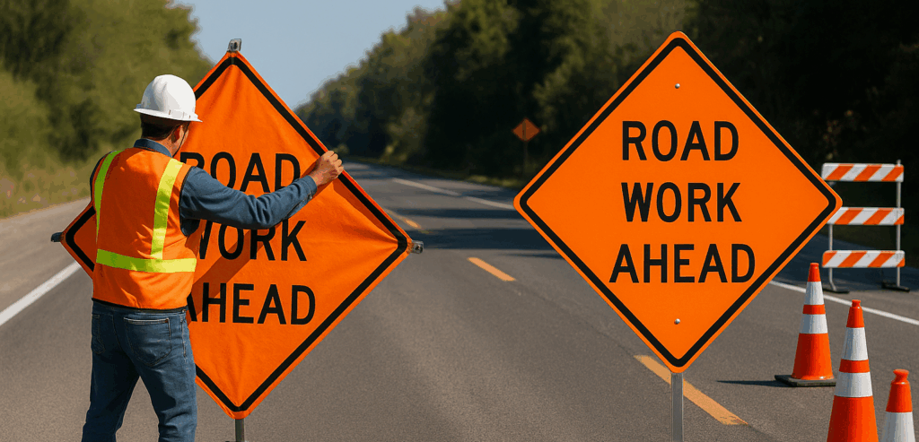 Roll-Up vs. Rigid Construction Signs: Which Is Best for Your Work Zone? - Traffic Safety ...