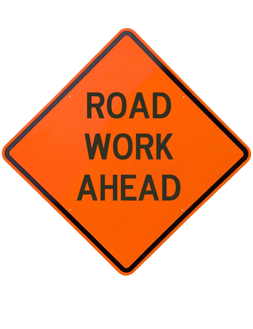 Product Spotlight: Road Work Ahead Rigid Signs - Traffic Safety ...