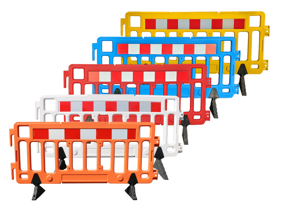 New Colors for Construction and Economy Pedestrian Barriers – Traffic ...