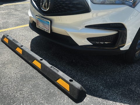 New Product Announcement: Rubber Parking Block by Plasticade - Traffic ...