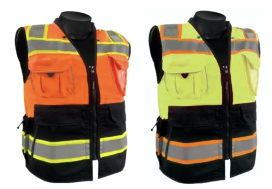 Product Spotlight: Liberty Safety Class 2 Black-Bottom Surveyor Vest ...