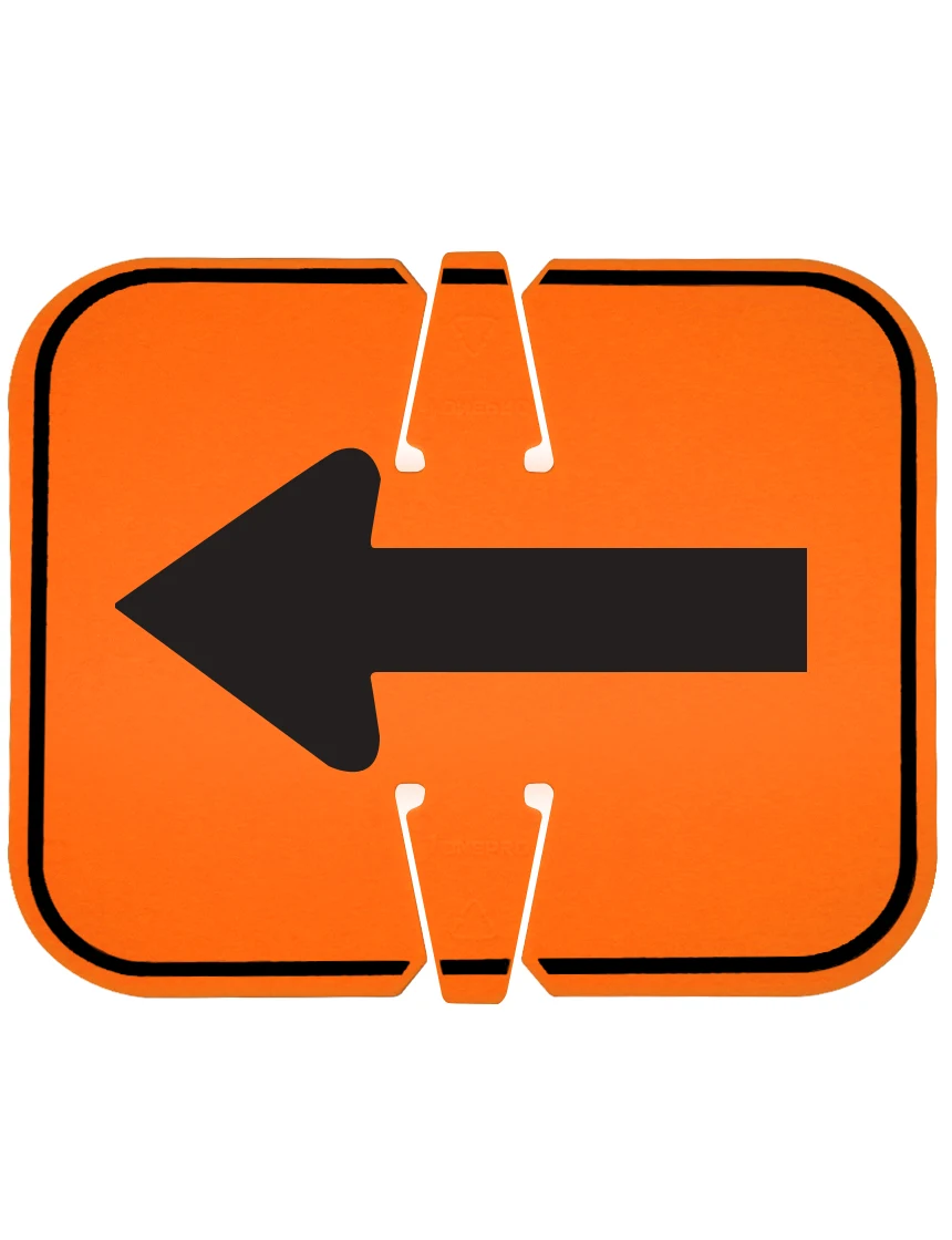 Product Spotlight: Reversible Arrow Clip-On Sign - Traffic Safety ...