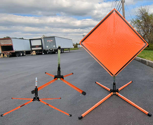 Single Spring Sign Stands - Traffic Safety Resource Center