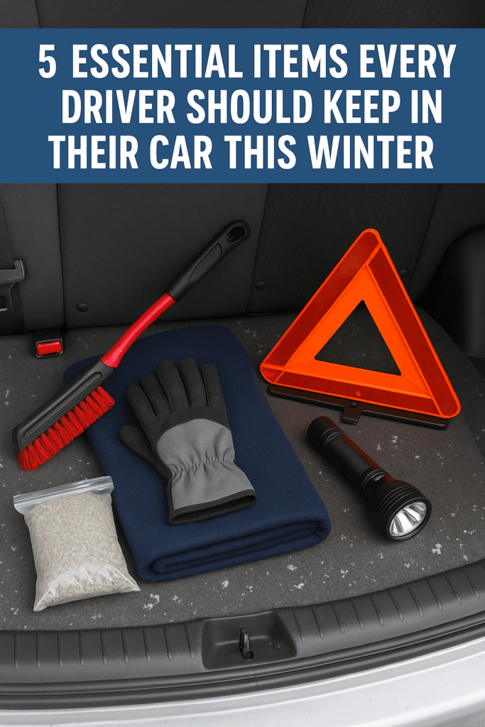 5 Essential Items Every Driver Should Keep in Their Car This Winter ...