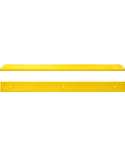 6' Heavy-Duty Solid Plastic Parking Blocks | Traffic Safety Store