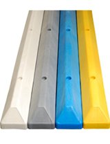 Parking Blocks - Car Stops Curbs Bumpers - Plastic Rubber | Traffic ...