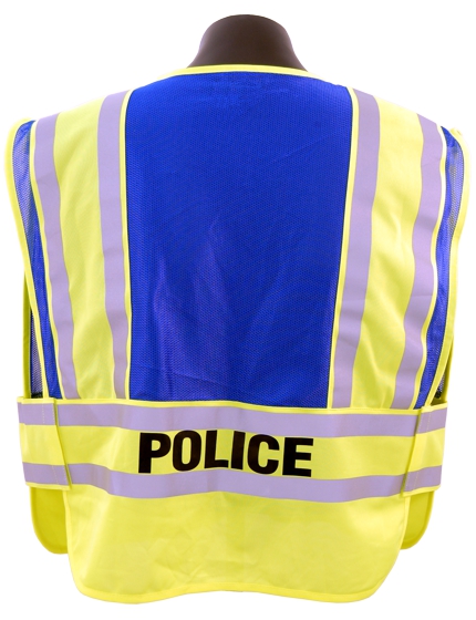 5-Point 'Break Away' Safety Vest - POLICE | Traffic Safety Store