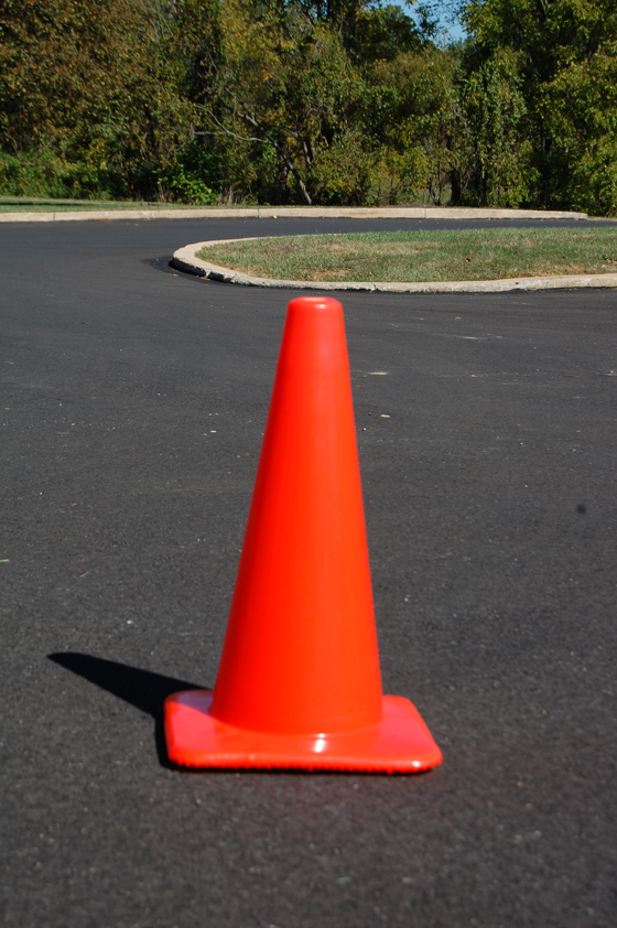 18 inch Orange Plastic Traffic Cones | Traffic Safety Store