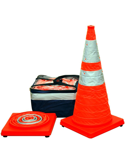 28 inch Collapsible Pop Up Traffic Cones | Traffic Safety Store